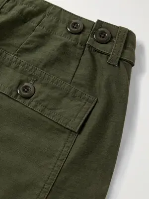 FRIZMWORKS Straight-leg Cotton Trousers