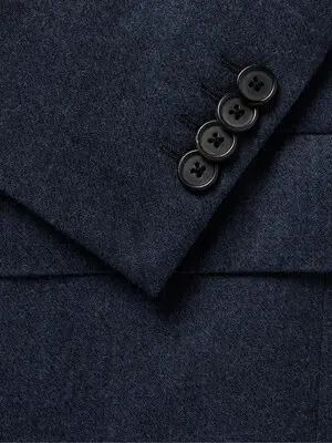 Paul Smith Wool And Cashmere-blend Flannel Suit Jacket