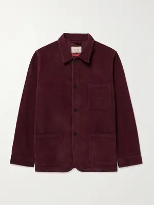 Portuguese Flannel Labura Cotton-corduroy Overshirt