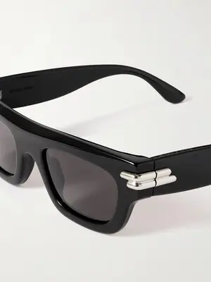 Bottega Veneta Mitre Square-frame Sunglasses