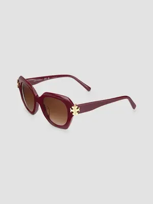Tory Burch 51mm Square Sunglasses - Gradient Brown