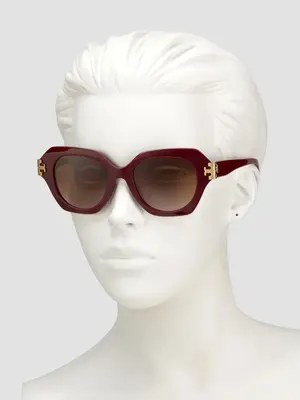 Tory Burch 51mm Square Sunglasses