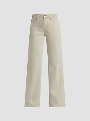 L'Agence Scottie High-rise Wide-leg Pants