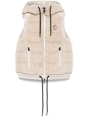 Moncler Padded Gilet - Neutrals