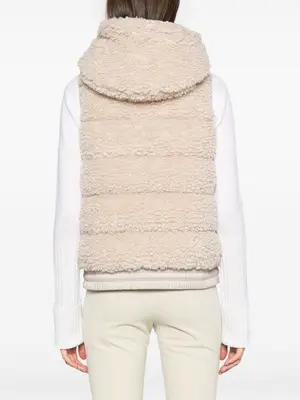 Moncler Padded Gilet - Neutrals