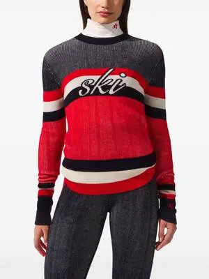 Perfect Moment Evie Sweater - Red