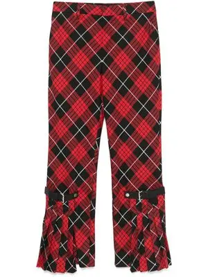 JEAN PAUL GAULTIER Plaid-check Trousers