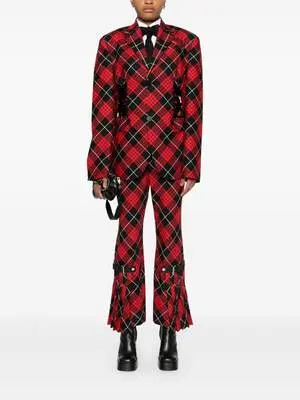 JEAN PAUL GAULTIER Plaid-check Trousers