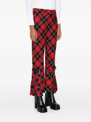 JEAN PAUL GAULTIER Plaid-check Trousers