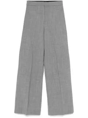 Fabiana Filippi Mélange-effect Wide Leg Trousers