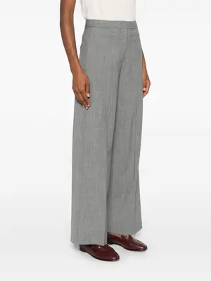 Fabiana Filippi Mélange-effect Wide Leg Trousers
