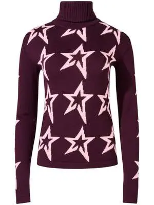 Perfect Moment Star Dust Sweater - Purple