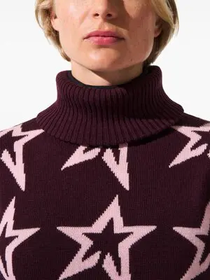 Perfect Moment Star Dust Sweater - Purple