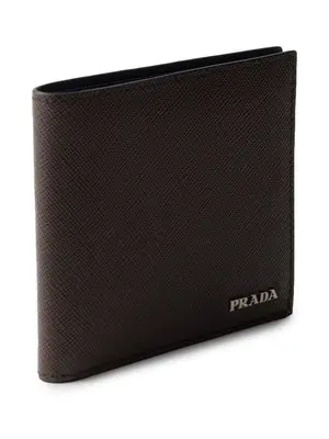 Prada Leather Wallet - Brown