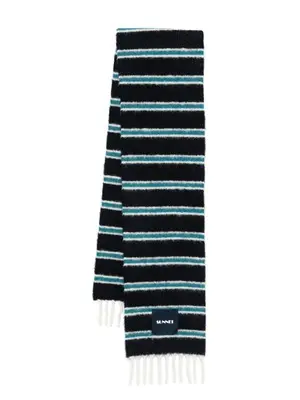 Sunnei Striped Scarf