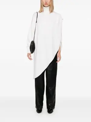 ROTATE BY BIRGER CHRISTENSEN Faux Leather Trousers