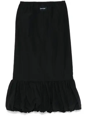 MARINE SERRE Bubble Midi Skirt