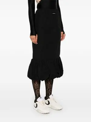 MARINE SERRE Bubble Midi Skirt