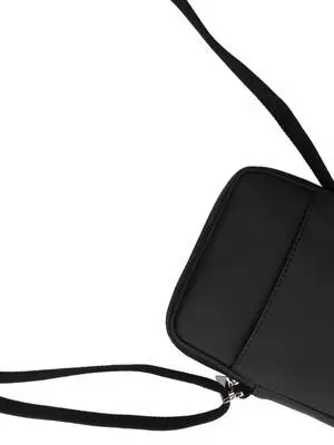 Lacoste Piqué Crossbody Bag - Black