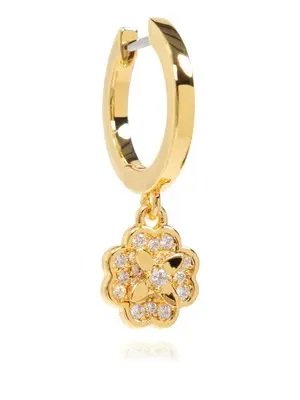 Kate Spade New York Heritage Bloom Huggie Earrings