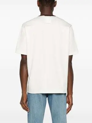 LANVIN Logo-appliqué T-shirt