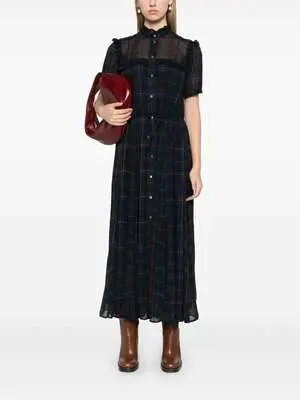 Ralph Lauren Plaid Maxi Dress