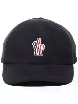 Moncler Logo-patch Cap - Blue