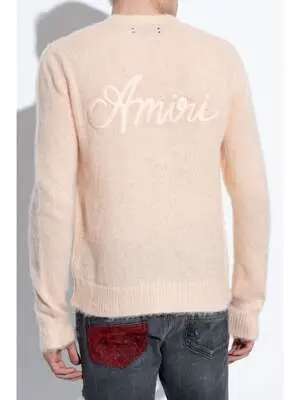 Amiri Logo-embroidered Cardigan