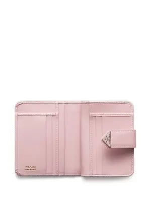 Prada Small Saffiano Wallet - Pink