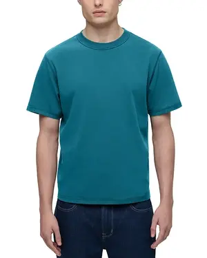 Hudson Jeans Cotton Heavy Weight Tee Blue Water