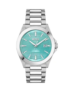 Hugo Boss Strike Watch, 41mm - Blue/silver