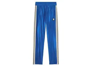 Moncler X Palm Angels Shiny Track Pants - Blue