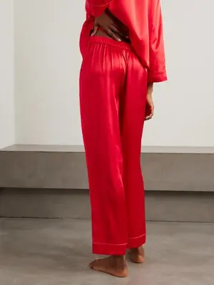 ERES Mondain Silk-satin Pajama Pants