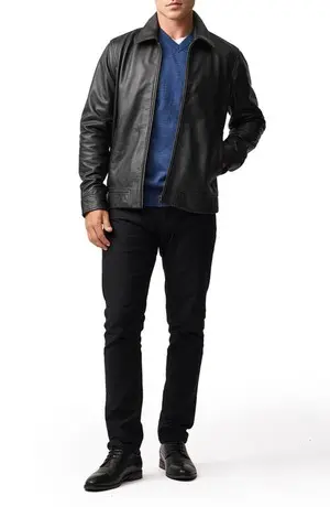 Rodd & Gunn Haymarket Leather Jacket