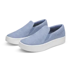Allbirds Lounger Lift Canvas Slip-on Shoes - Blue