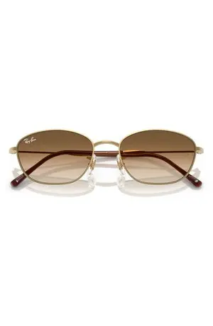 Ray-ban 58mm Irregular Oval Sunglasses