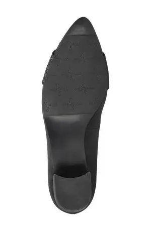 EASY WORKS BY EASY STREET Cider Pointed Toe Pump - Black Matte