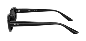 Ray-ban 53mm Oval Sunglasses - Black