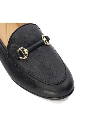 Dune London Grandeur Bit Loafer - Black