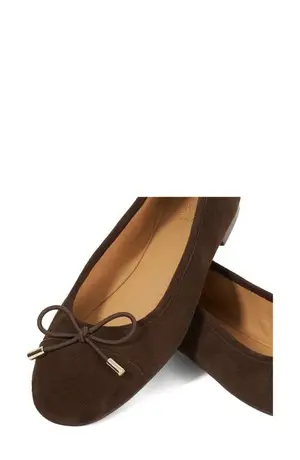 Dune London Cap-toe Ballet Flat