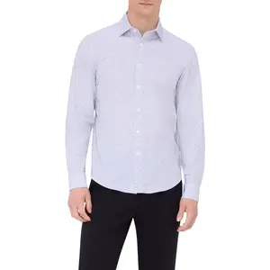 Bugatchi James Ooohcotton® Barware Print Button-up Shirt