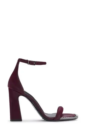 Dkny Waylin Ankle Strap Sandal - Wine