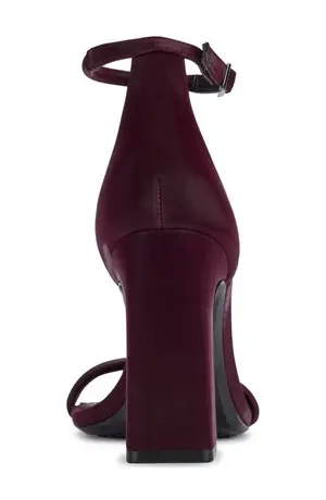 Dkny Waylin Ankle Strap Sandal - Wine