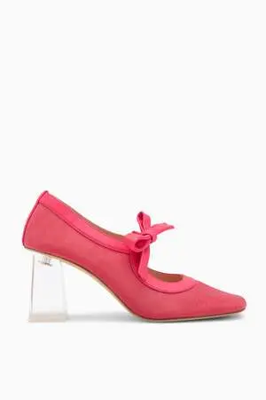 Ulla Johnson Cecily Heel - Fuchsia