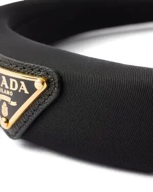 Prada Re-nylon Headband - Black