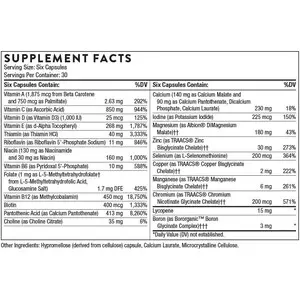 THORNE Multi 50+ 180 Capsules