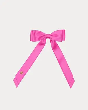LILLY PULITZER Bow Hair Clip - Electric Fuchsia
