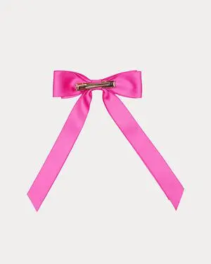 LILLY PULITZER Bow Hair Clip - Electric Fuchsia