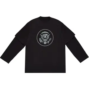 KANYE WEST Donda Chicago Listening Party 2024 T-shirt - Black