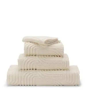 ABYSS & HABIDECOR Egyptian Cotton Olly Bath Sheet - Ivory
